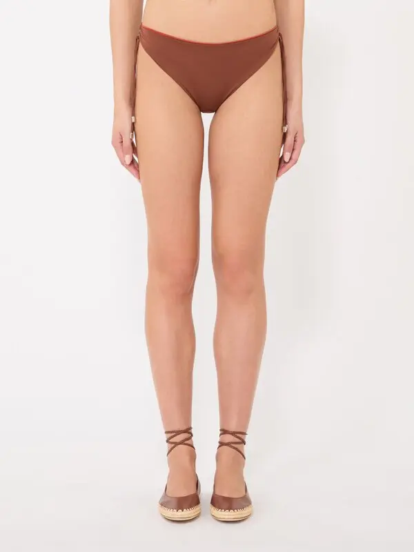 Max Mara Reversible Bikini Bottom - Chocolate