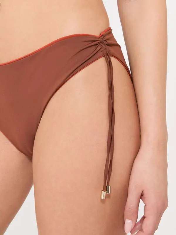 Max Mara Reversible Bikini Bottom - Chocolate