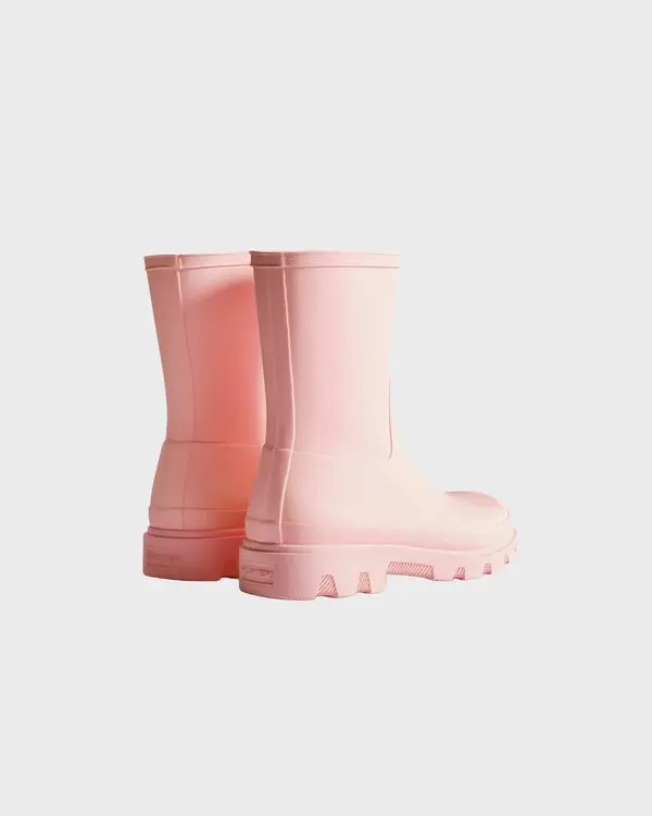 Hunter Downpour Short Boot - Light Pink