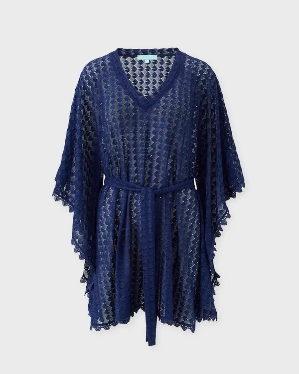 Melissa Odabash Kaftan Petra - Navy