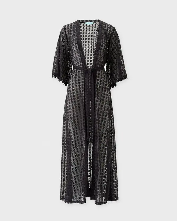 Melissa Odabash Kaftan Tali - Black