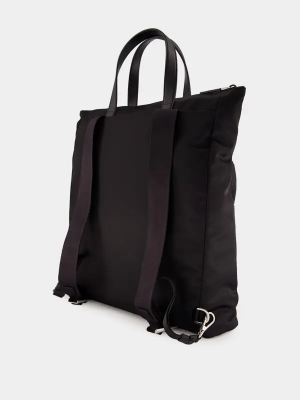 Prada Re-nylon And Saffiano Leather Tote Bag
