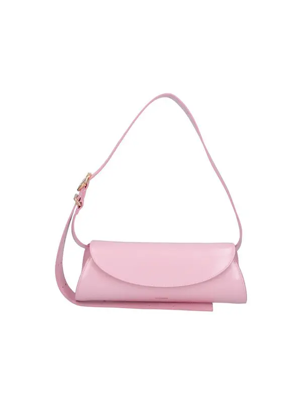 JIL SANDER Cannolo Shoulder Bag - Pink