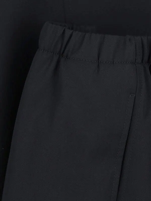 Bottega Veneta Tailored Wool Pants - Black