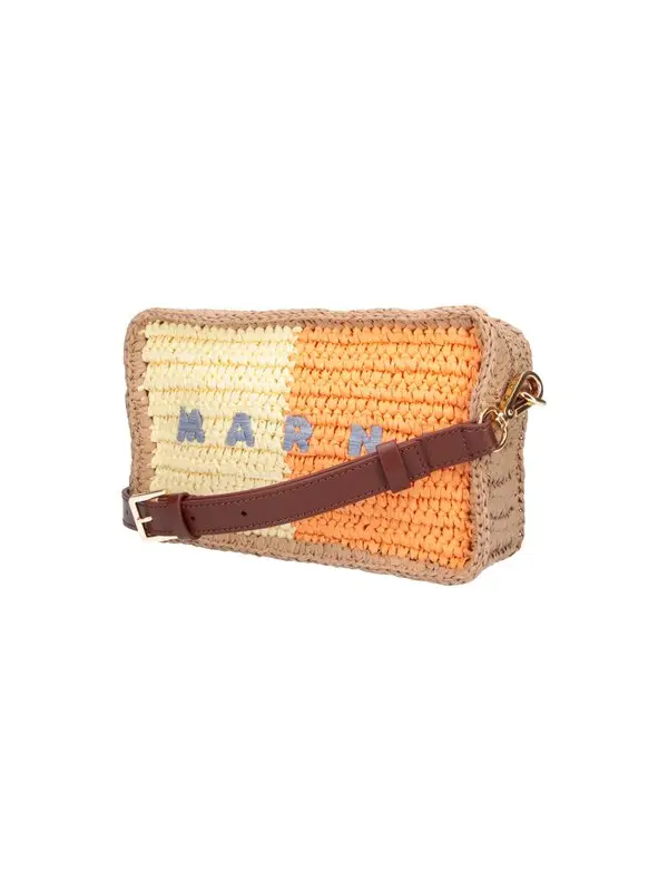 Marni Raffia Shoulder Bag