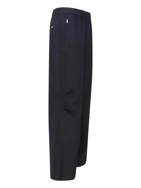 Herno Wide Wool Blend Pants
