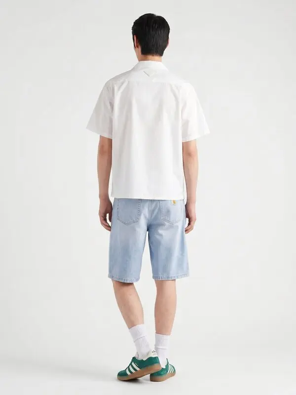 Carhartt Work In Progress Landon Denim Shorts - Light Blue