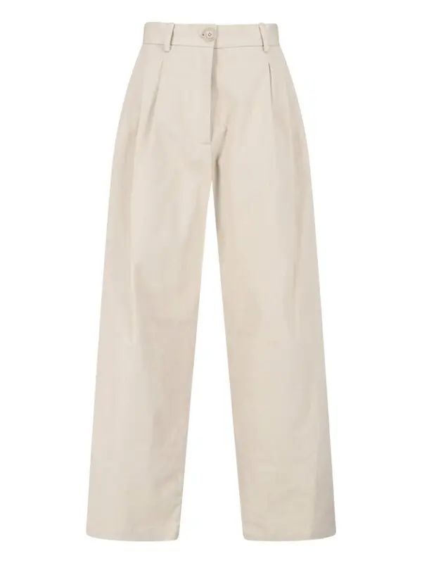 THE FRANKIE SHOP Nostrand Tailored Wide-leg Pants