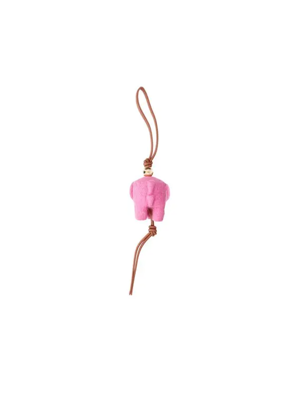 Loewe Elephant Keychain Charm