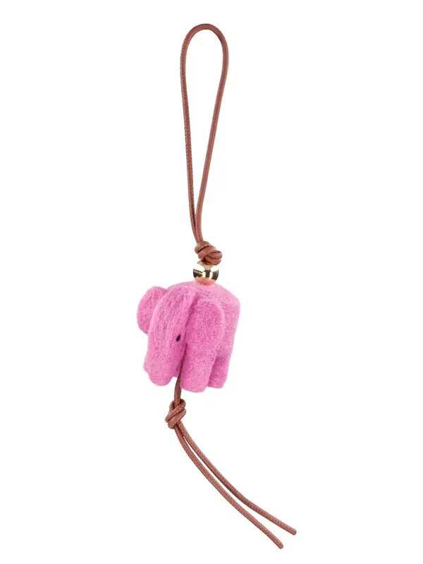 Loewe Elephant Keychain Charm