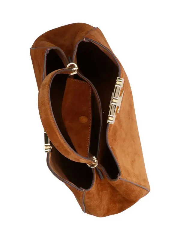 Tory Burch Eleanor Shoulder Bag - Brown