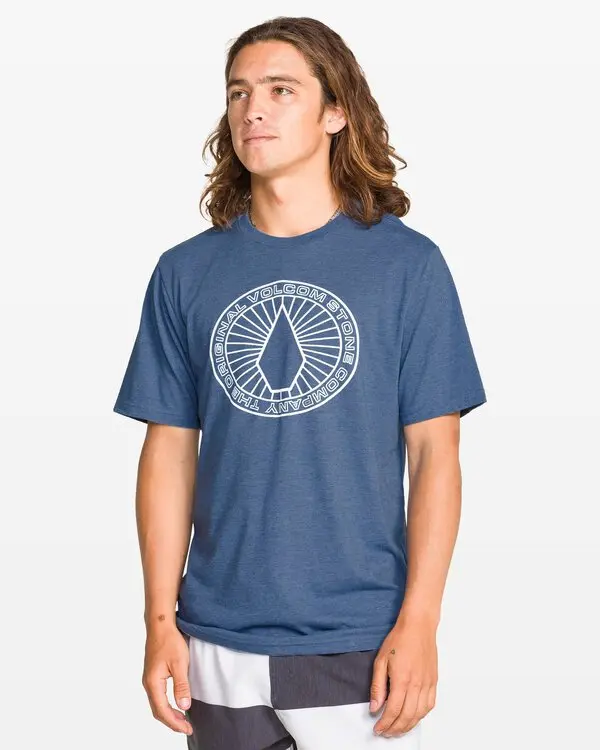 Volcom Medalist Short Sleeve Tee - Blueberry