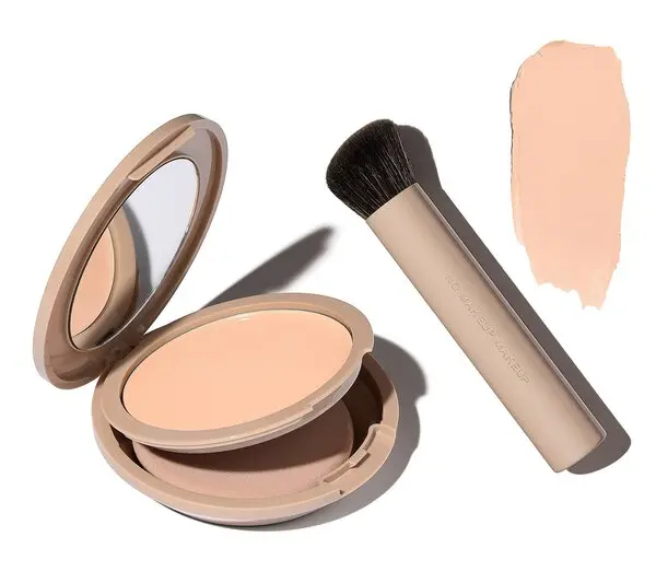 NO MAKEUP MAKEUP A-d 4-in-1 Foundation & Brush Auto-delivery - One-color