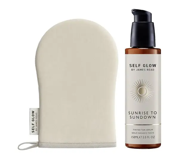 SELF GLOW BY JAMES READ Sunrise To Sundown Tan Serum W/ Mitt - One-color