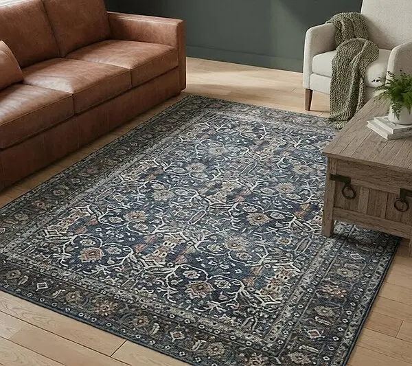 AMER RUGS Alaska Vintage Floral Area Rug, 2' X - One-color