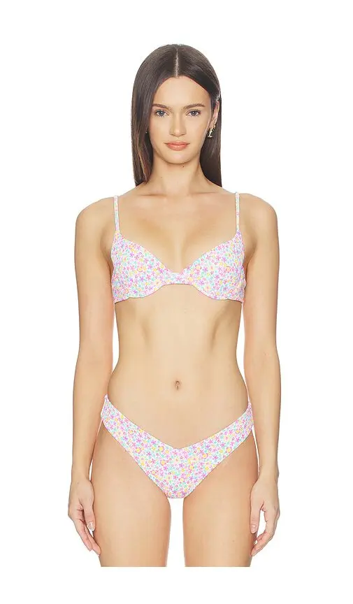KULANI KINIS Slim Underwire Bikini Top - Field Trip