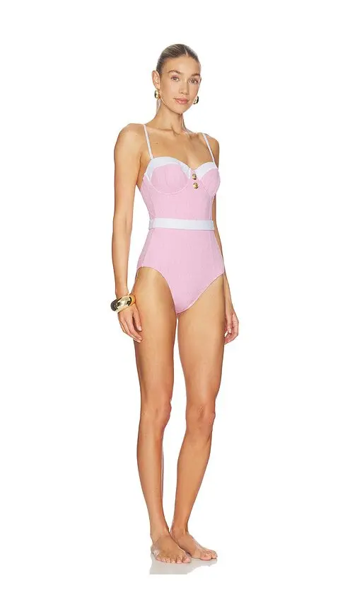 L'Agence Amie Underwire One Piece