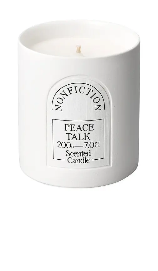 NONFICTION Peace Talk Scented Candle - N,a