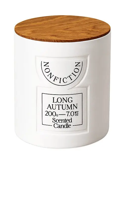NONFICTION Long Autumn Scented Candle - N,a