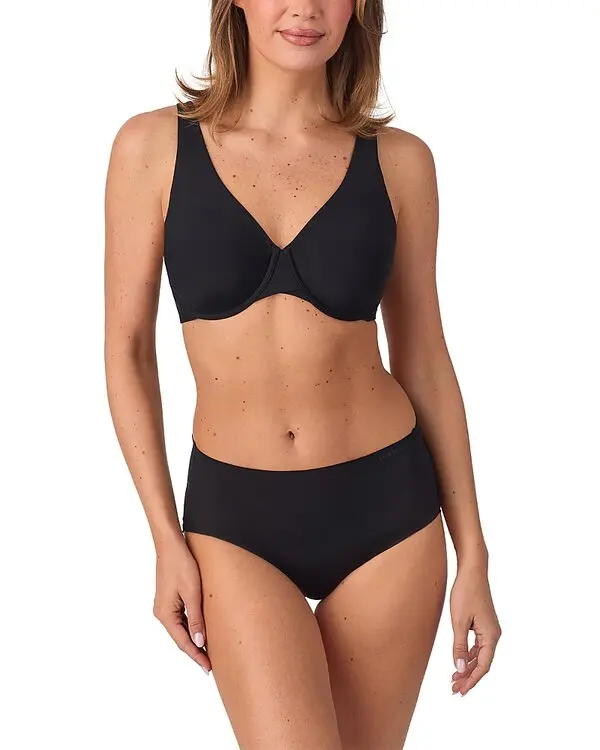 Le Mystère Cooling Comfort Unlined Bra - Black
