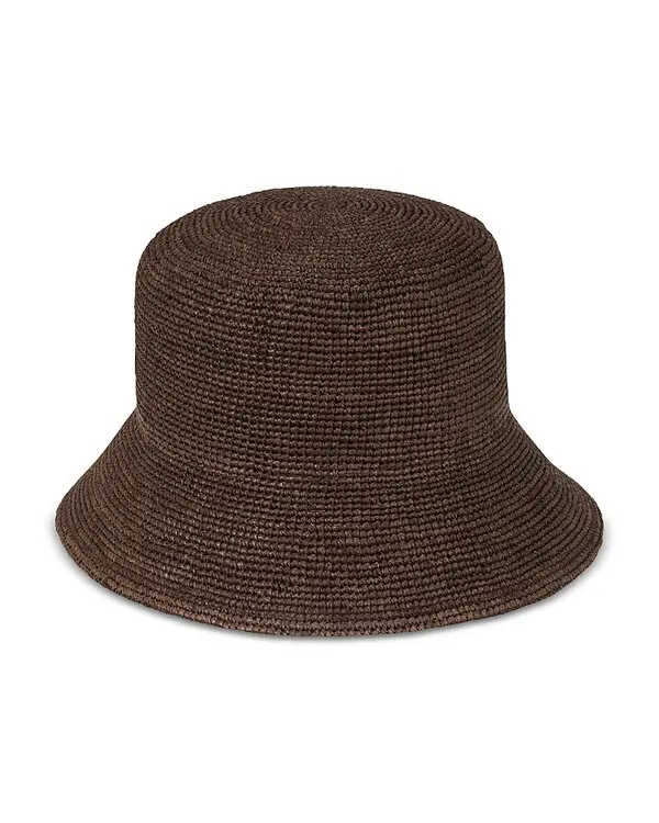 Lack Of Color Inca Raffia Bucket Hat - Coco