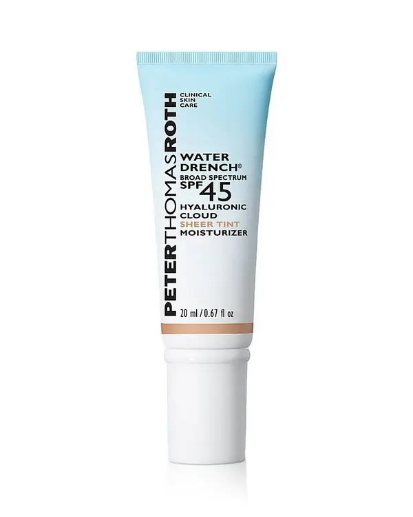 PETER THOMAS ROTH Water Drench Broad Spectrum Spf 45 Hyaluronic Cloud Sheer Tint Moisturizer 0.67 Oz - No Color