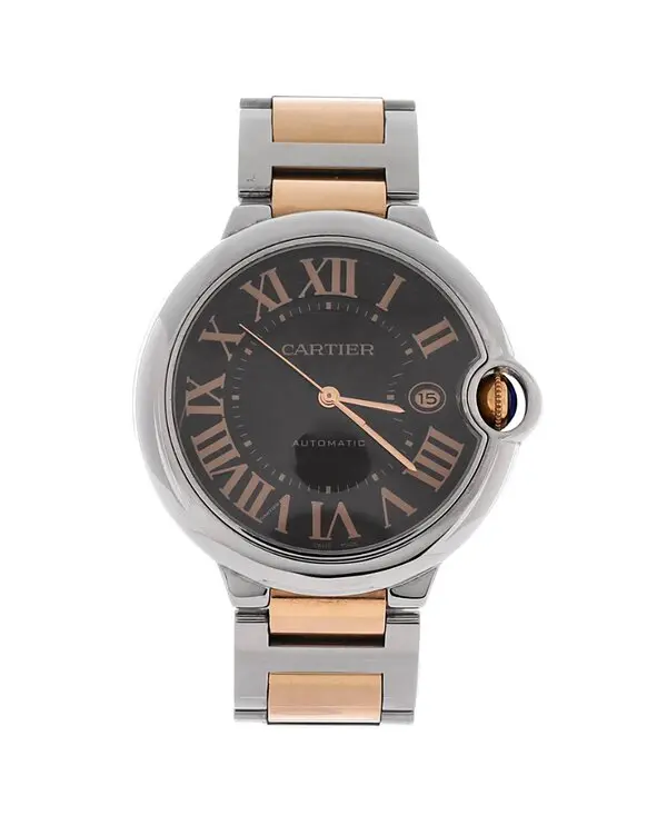 CARTIER Ballon Bleu De Automatic Watch 42mm - Dial Color: Brown
