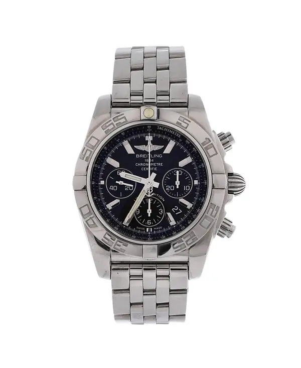 BREITLING Chronomat Chronograph Automatic Watch 44mm - Dial Color: Black