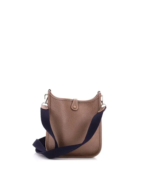 Hermès Tpm Evelyne Bag Gen Iii Clemence - Gray