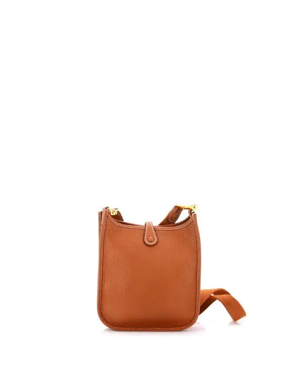 Hermès Tpm Evelyne Bag Gen Iii Clemence - Brown
