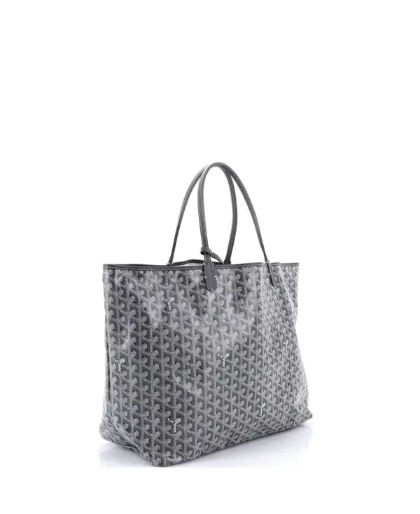 Goyard Gm Saint Louis Tote Coated Canvas - Gray