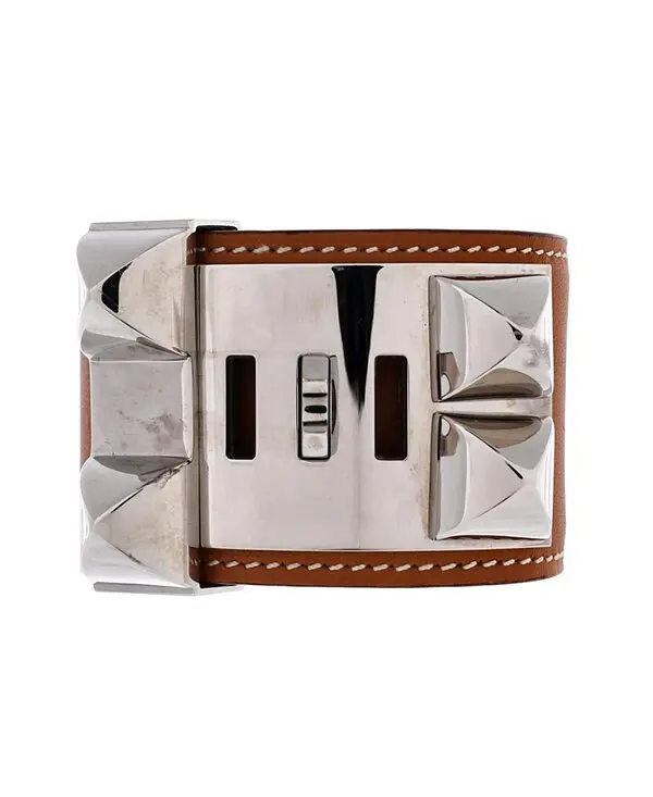 Hermès Collier De Chien Bracelet - Leather