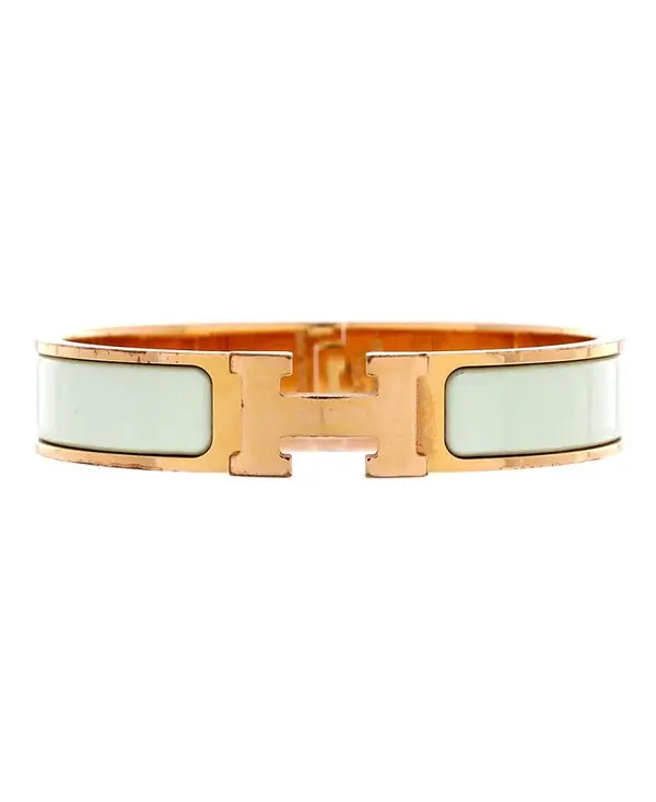 Hermès Narrow Clic H Bracelet - Enamel