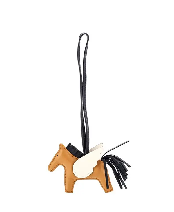 Hermès Pegase Rodeo Pm Bag Charm - Brown/ Black/ Brown/ Natural