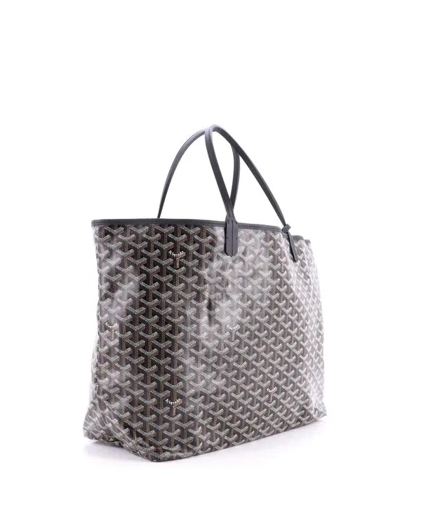 Goyard Gm Saint Louis Tote Coated Canvas