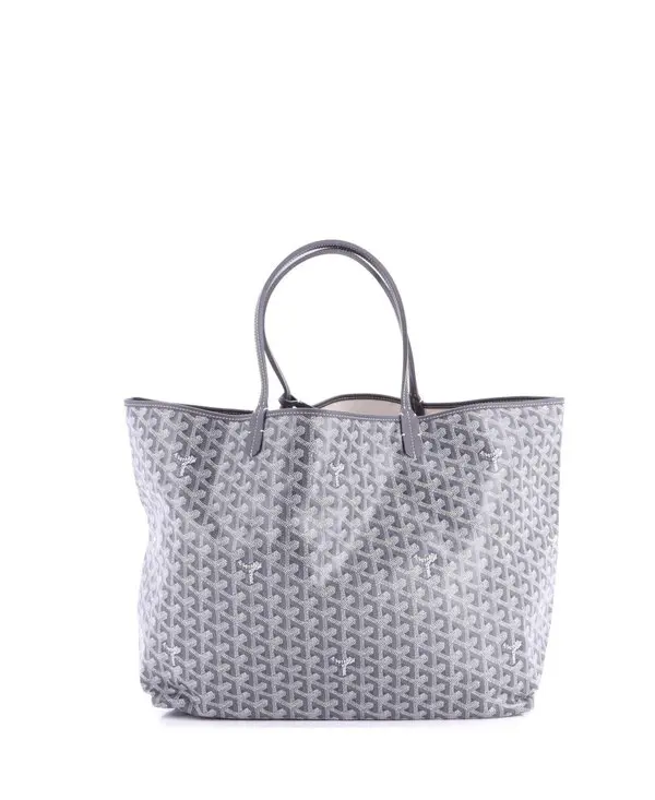 Goyard Saint Louis Gm Tote Coated Canvas - Gray