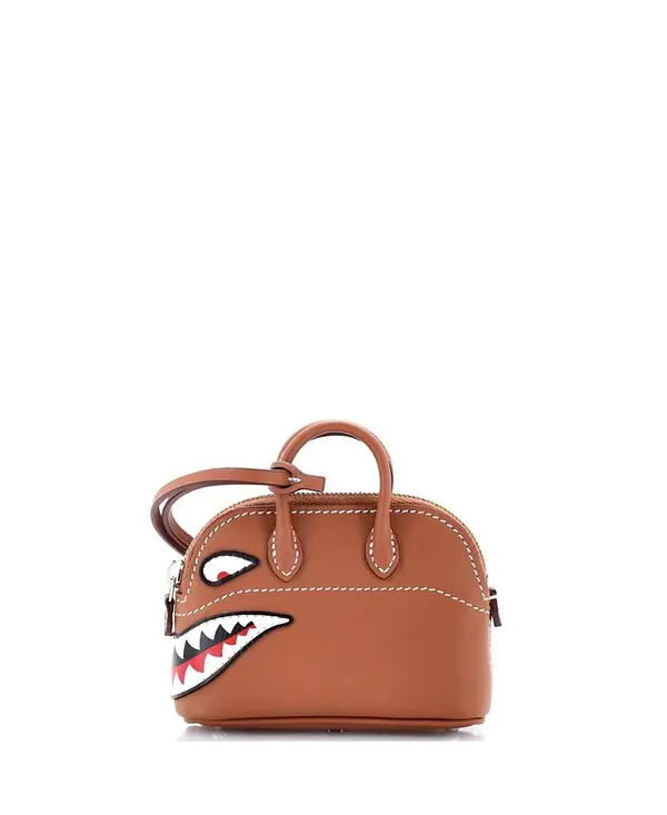 Hermès Bolide Shark Bag Charm - Brown