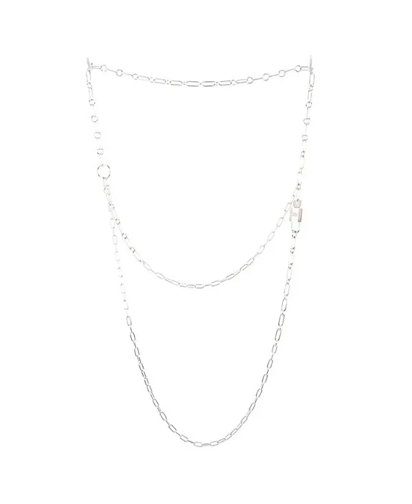 Hermès Alphakelly Long Necklace 28 - Sterling Silver