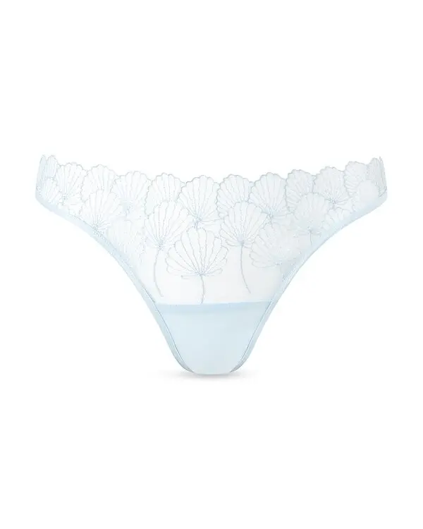 Bluebella Vermont Embroidered Brief - Ice Water Blue
