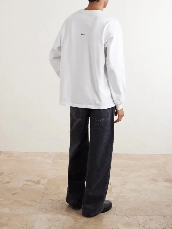WTAPS Sign-yd Cotton-jersey T-shirt