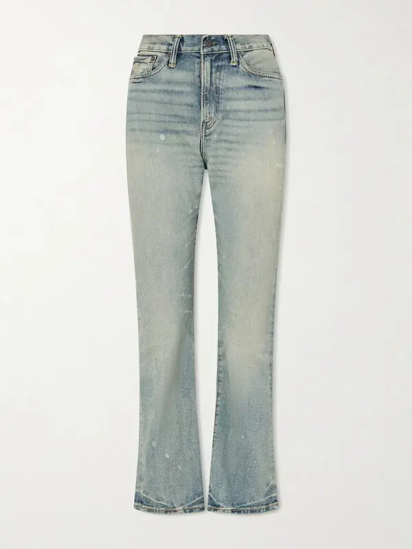 Ralph Lauren Mid-rise Straight-leg Jeans - Blue