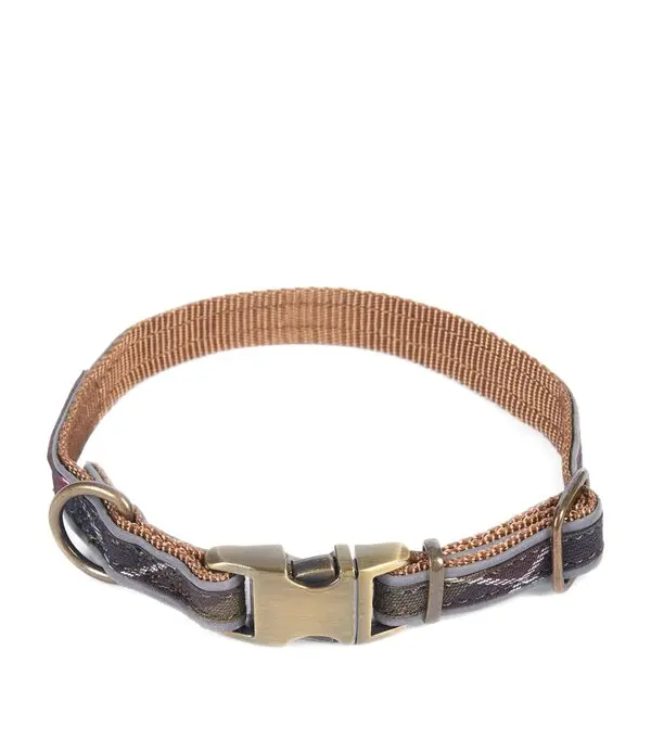 Barbour Classic Reflective Tartan Collar - Brown