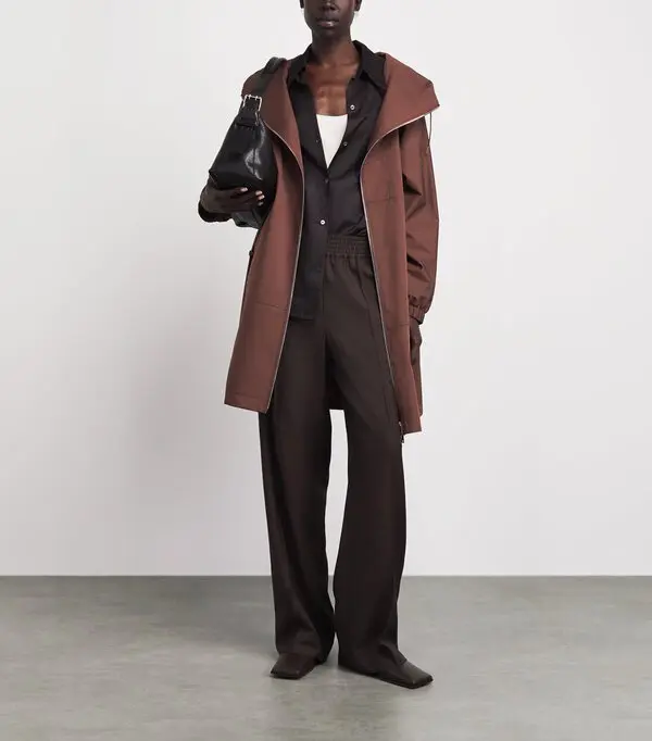 YVES SALOMON Waterproof Hooded Parka