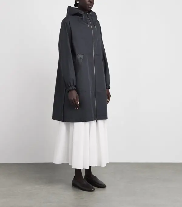 YVES SALOMON Waterproof Hooded Parka
