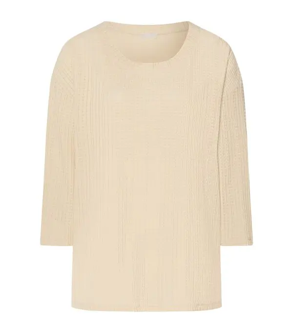 Hanro Summer Knits Cropped-sleeve Top