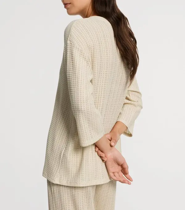 Hanro Summer Knits Cropped-sleeve Top