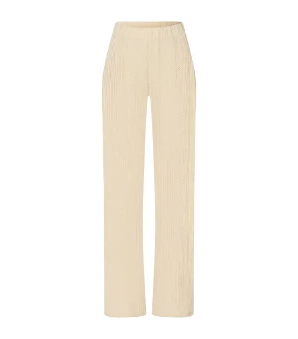 Hanro Straight Trousers - Beige