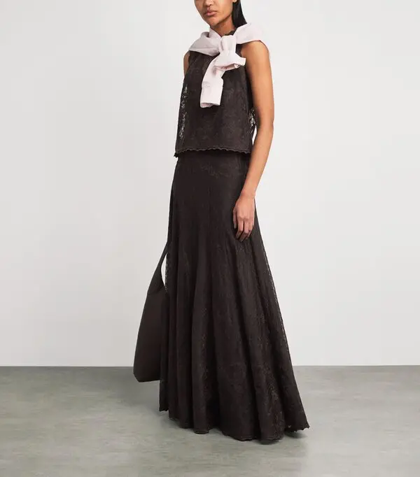 ME+EM Lace Maxi Skirt
