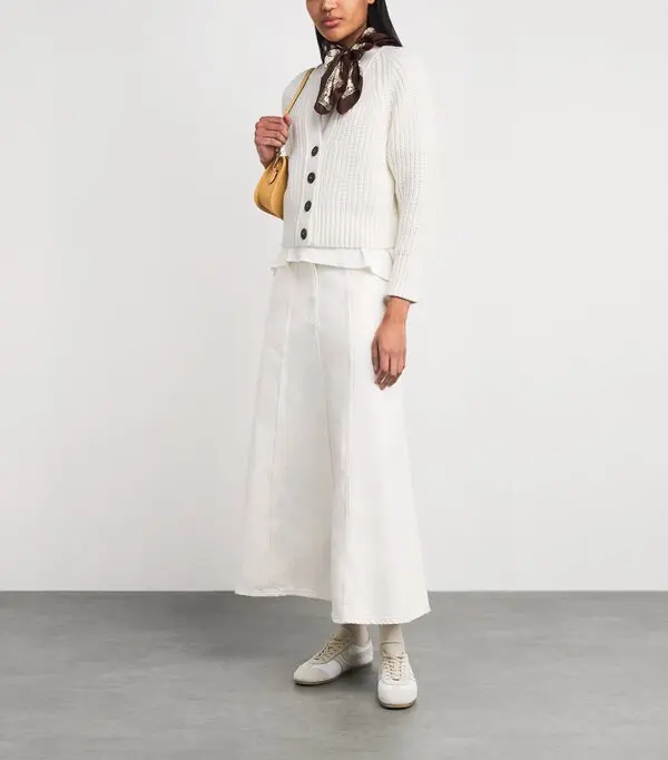 ME+EM Organic Cotton Weekend Cardigan