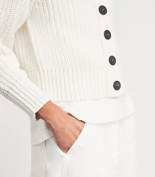 ME+EM Organic Cotton Weekend Cardigan